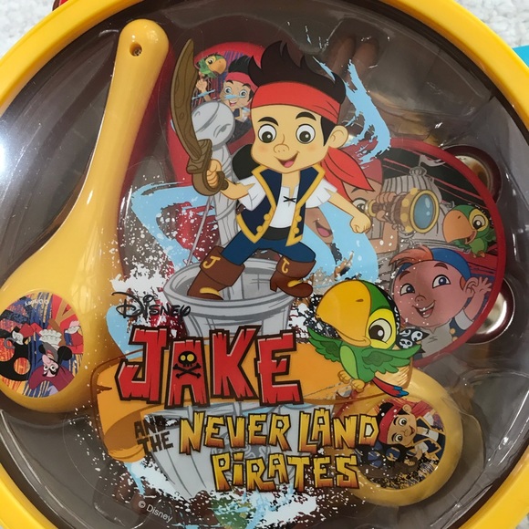 Toys | Disney Jake The Neverland Pirates Instrument Set | Poshmark